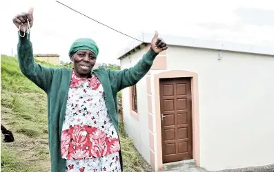 After years of living in squalor, Nontobeko Deyi thrilled with home - PressReader