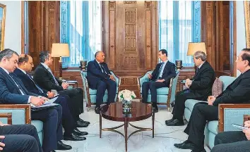 Egypt’s foreign minister breaks ice with visits to Syria, Turkey ...