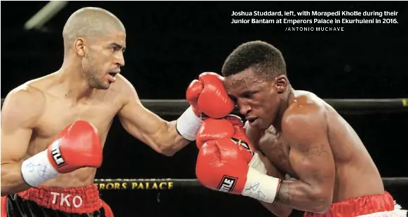 All bets should be on me, says Studdard - PressReader