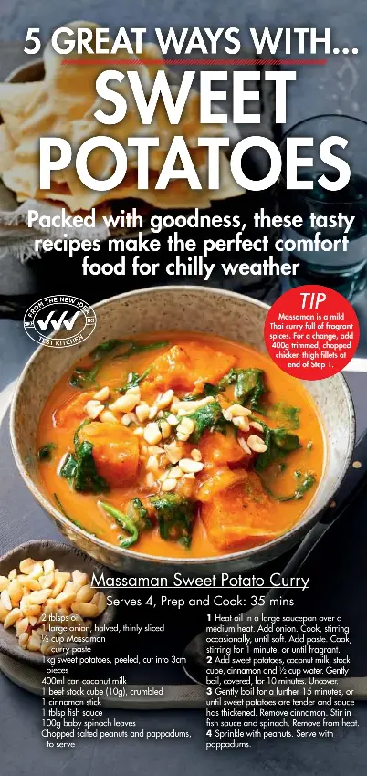 Massaman Sweet Potato Curry - PressReader