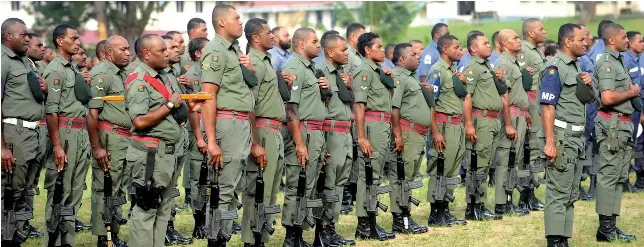 RFMF COMMANDER MAJOR GENERAL KALOUNIWAI REVIEWS INAUGURAL FORCE PARADE ...