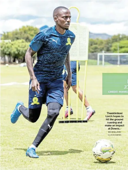 Lorch pledges to bring joy to Sundowns fans - PressReader