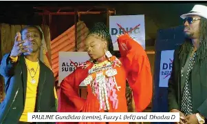 PAULINE STEPS UP CAMPAIGN AGAINST DRUG ABUSE - PressReader