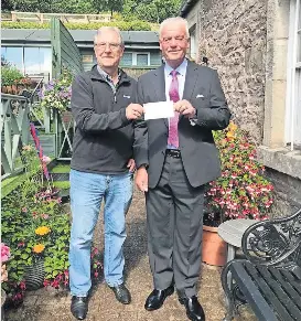 Donation made to Cornton foodbank - PressReader