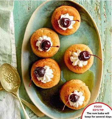 Dark and stormy rum baba - PressReader