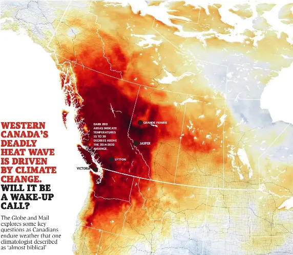 Western Canada’s heat wave is driven by climate change. Will it be a ...