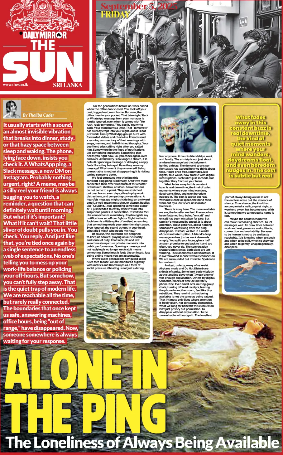 ALONE IN THE PING - PressReader