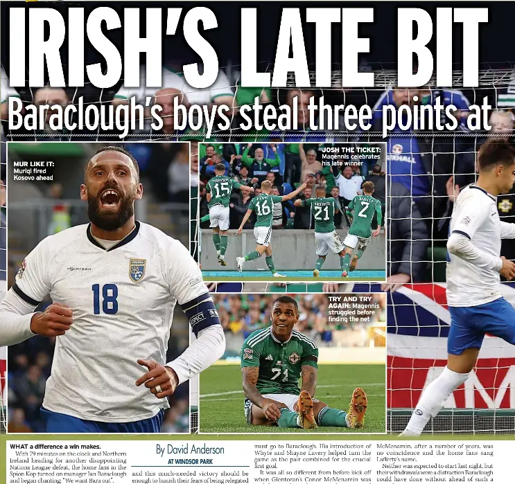 IRISH’S LATE BIT OF MAG-IC - PressReader