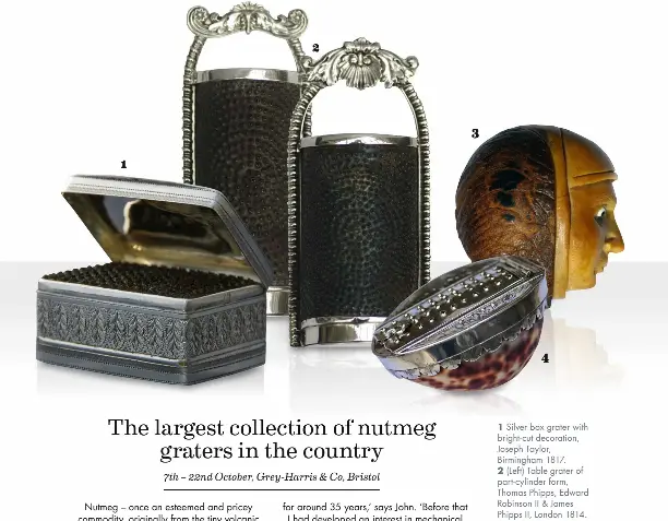 The largest collection­tion of nutmeg graters in the country - PressReader