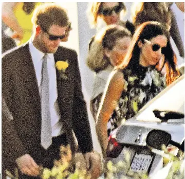 Prince Harry and Meghan his wedding belle - PressReader