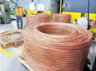 As the need for copper rises, cable manufactur­ers recycle more ...