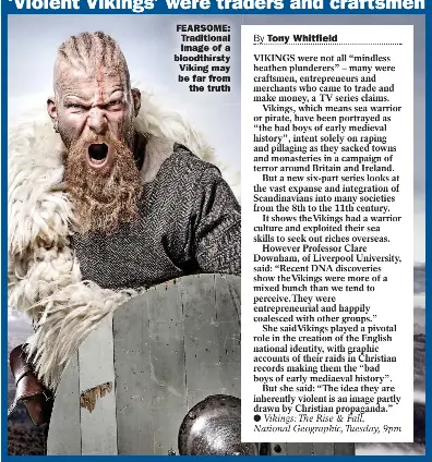 ‘Violent Vikings’ were traders and craftsmen - PressReader