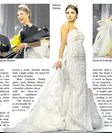 ALBERT ANDRADA REVEALS PLANS FOR A STORE IN RIYADH - PressReader