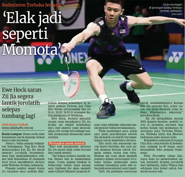 ‘Elak jadi seperti Momota’ - PressReader