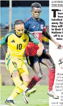 Reggae Boyz face ‘huge challenge’ against Honduras - PressReader