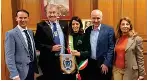 Italian mayor visit - PressReader