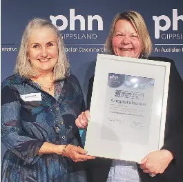 Kurnai health project wins award - PressReader
