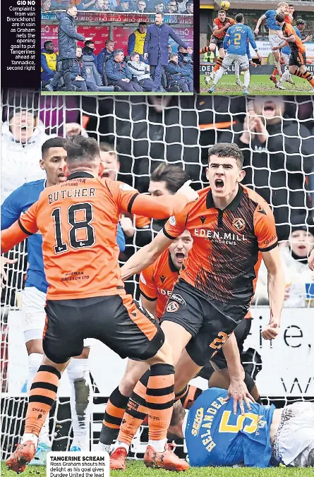 DUNDEE UNITED...1 RANGERS...1 ON THE ROAD TO RUIN - PressReader