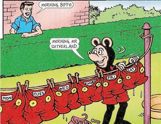 Versatile Scottish cartoonist drew about 4000 comic strips for the ...