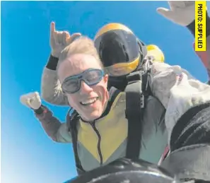 Skydiving to save the rhino - PressReader