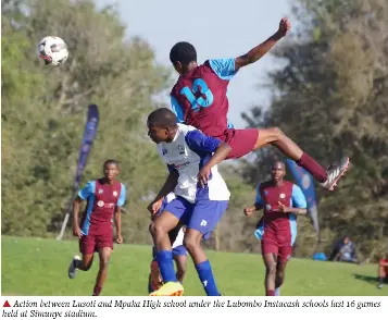 Hlutse High for DC, Mpaka are Lubombo champs - PressReader