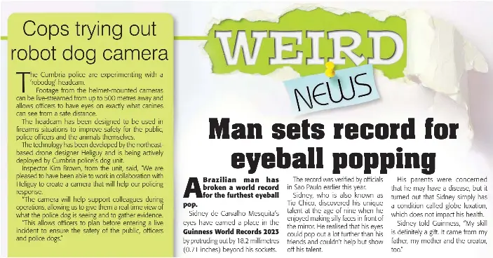 Man sets record for eyeball popping - PressReader