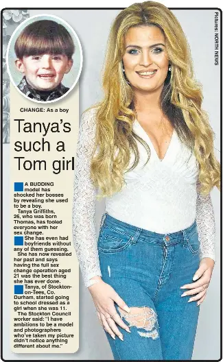 Tanya’s such a Tom girl - PressReader
