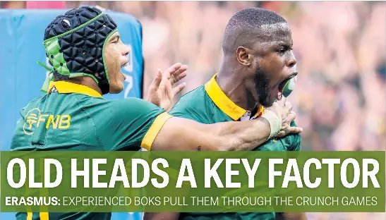 OLD HEADS A KEY FACTOR - PressReader