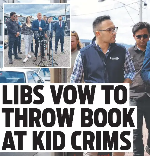 LIBS VOW TO THROW BOOK AT KID CRIMS - PressReader