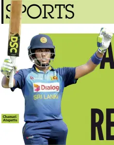ATAPATTU SPECIAL POWERS SL TO RECORD RUN-CHASE - PressReader