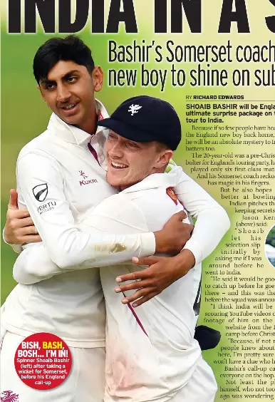 SHOAIB CAN PUT INDIA IN A SPIN - PressReader