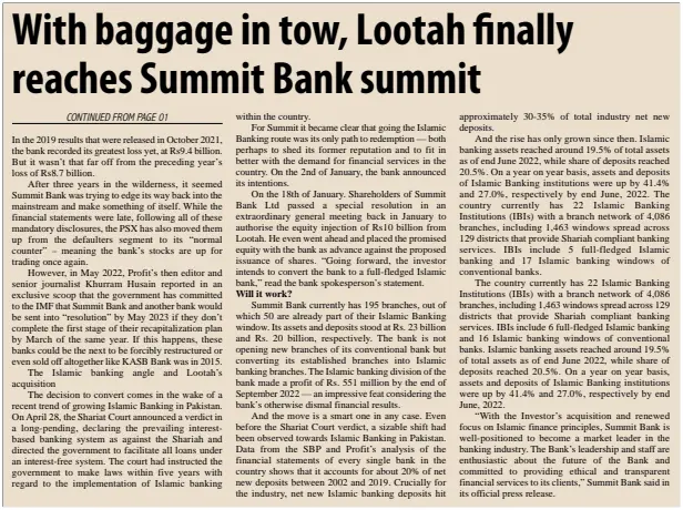 With baggage in tow, Lootah finally reaches Summit Bank summit - PressReader