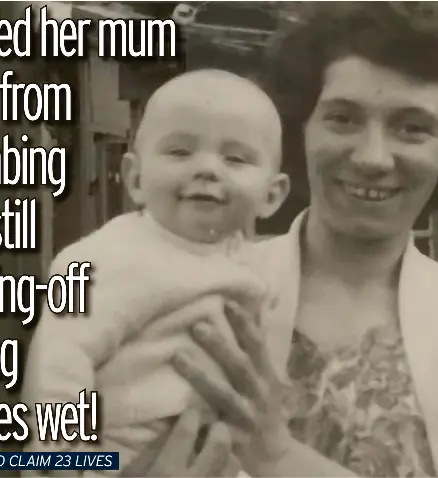 Frances led her mum to safety from Nazi bombing raid but still got a ...