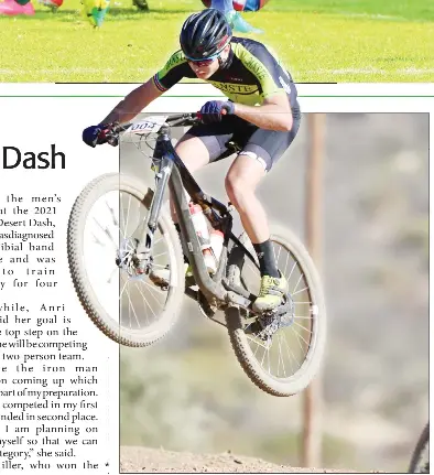 De Lange out of Nedbank Desert Dash - PressReader