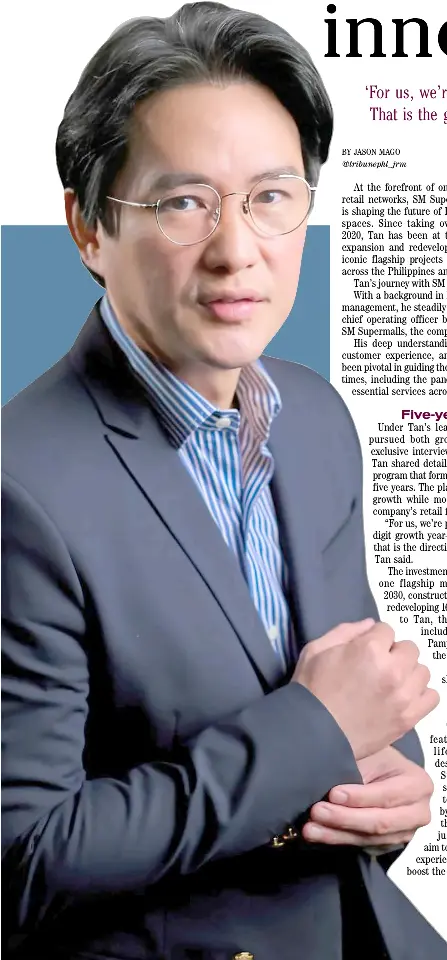 Steven Tan steers SM malls’ expansion, innovation era - PressReader