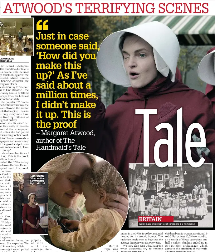 ATWOOD’S TERRIFYING SCENES Tale - PressReader