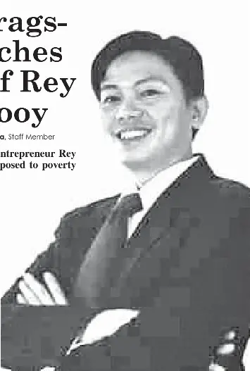 The ragsto-riches tale of Rey Calooy - PressReader