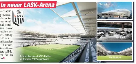 20.234 Fans in neuer LASK-ARENA - PressReader