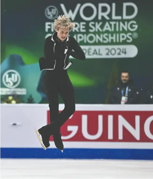 ‘QUAD GOD’ MALININ LEAPS INTO FIGURE SKATING HISTORY - PressReader