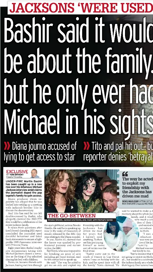 Bashir said it would be about the family. but he only ever had Michael in his sights - PressReader