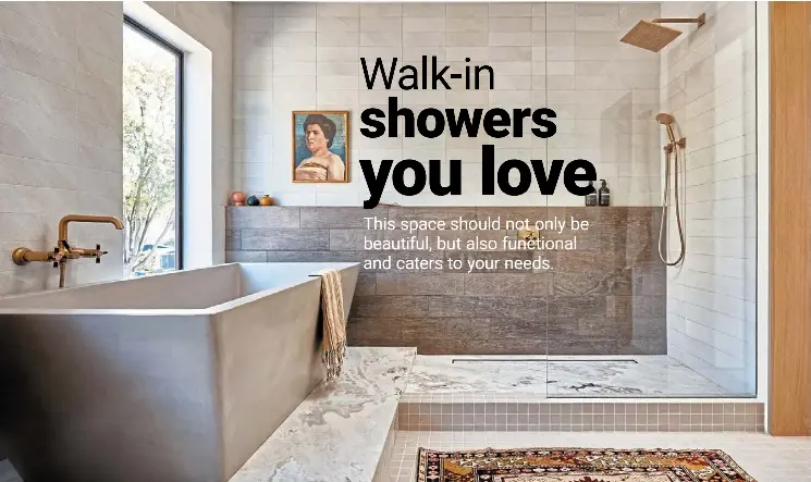 Walk-in showers you love - PressReader