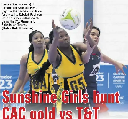 Sunshine Girls hunt CAC gold vs T&T - PressReader
