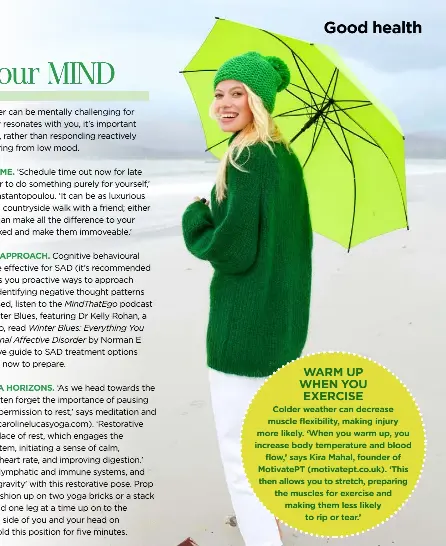 WARM UP WHEN YOU EXERCISE - PressReader