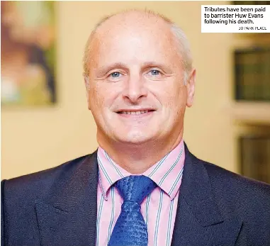 Colleagues’ tribute to leading barrister - PressReader