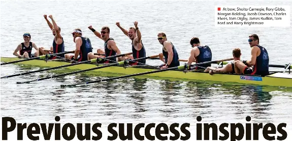 Previous success inspires present-day medal glory - PressReader