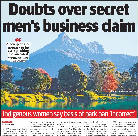 Doubts over secret men’s business claim - PressReader
