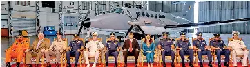 Beechcraft gifted by the United States to be used in maritime security ...