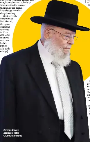 Dayan Chanoch Ehrentreu - PressReader