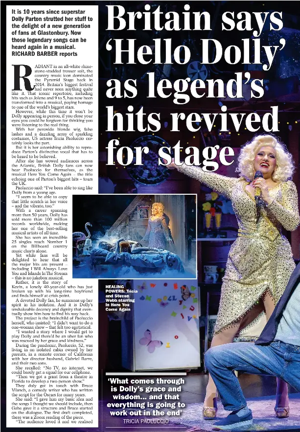 Britain says ‘Hello Dolly’ as legend’s hits revived for stage - PressReader