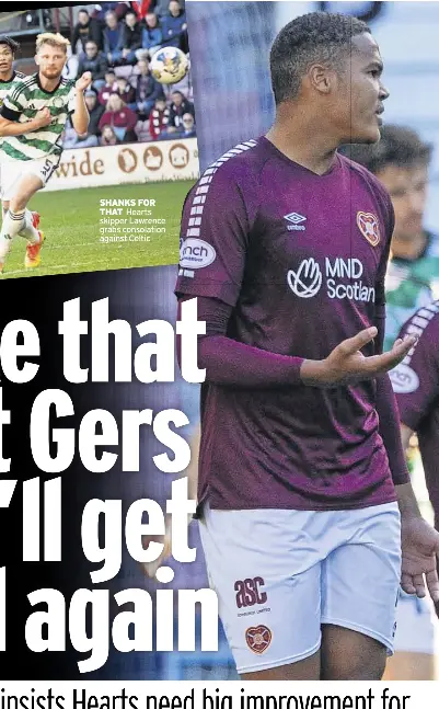 Play like that against Gers and we’ll get gubbed again - PressReader